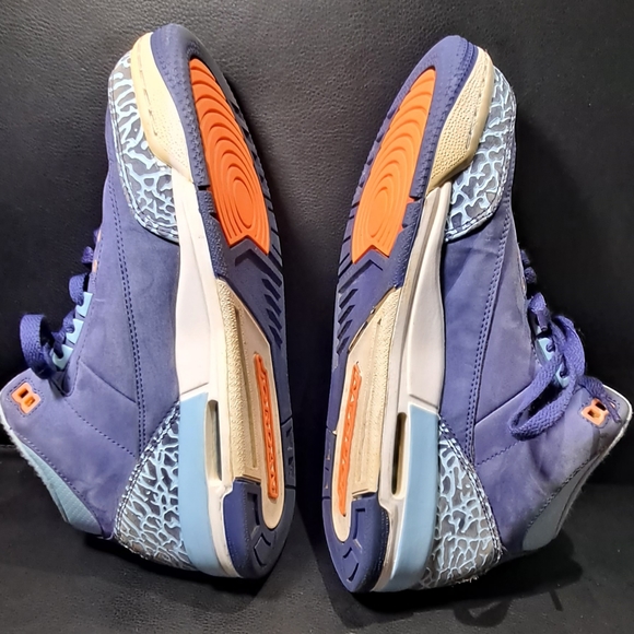Shoes | Jordan 3 Retro Purple Dust Gs | Poshmark